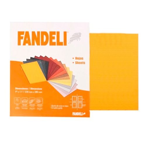 LIJA DE ESTEARATO FANDELI A080-G600 | Tricolor | Tricolor